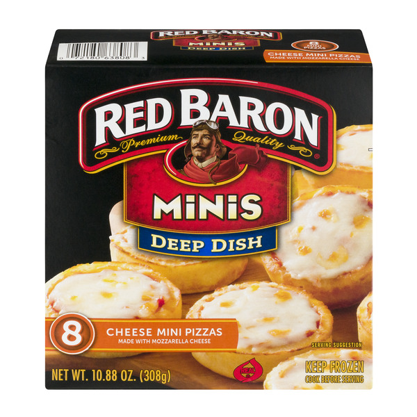 Red Baron Pizza, No, Not The Pilot, But The Baked Cheesy Dish.